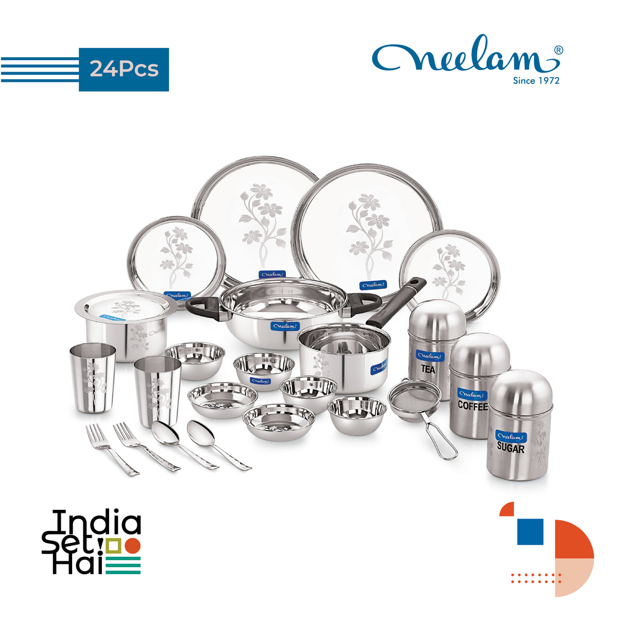 Buy best kitchenware | Cookware set for couple | Shop online – Neelam ...